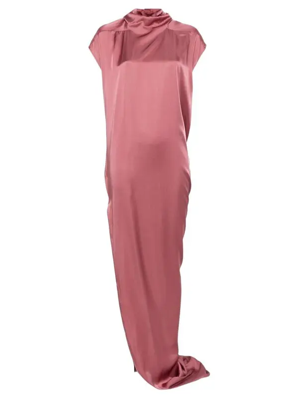 Rick Owens Edfu High-neck Maxi Dress - Thulian