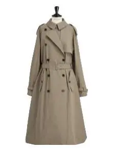 Dior Double-breasted Trench Coat - Nude