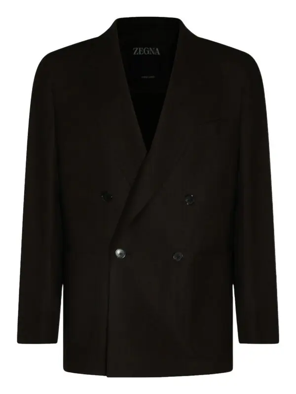 Zegna Double Breasted Jacket - No