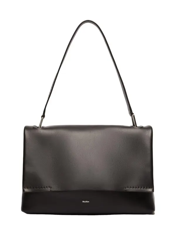 Max Mara Archetipo Leather Handbag - Black