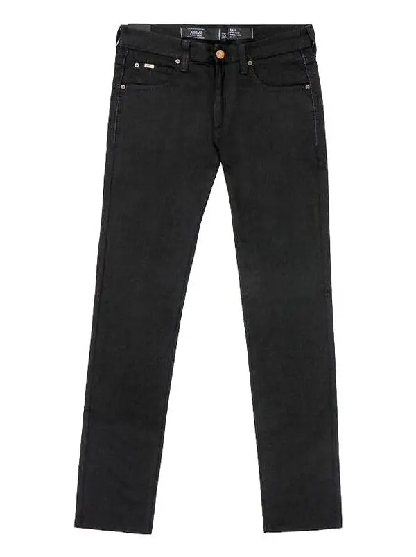 Emporio Armani Slim Fit Logo Jeans - Black