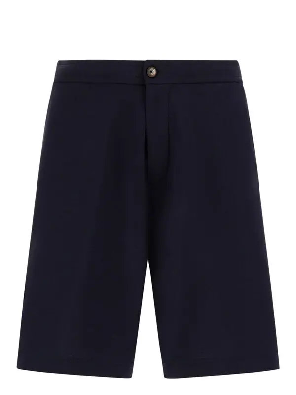 Herno Buttoned Shorts - Blue