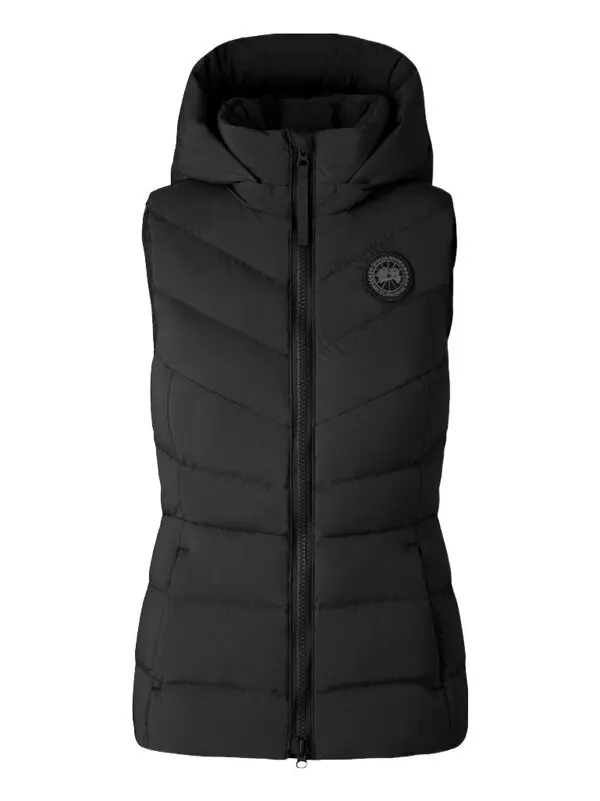 Canada Goose Clair Logo Patch Vest - Black