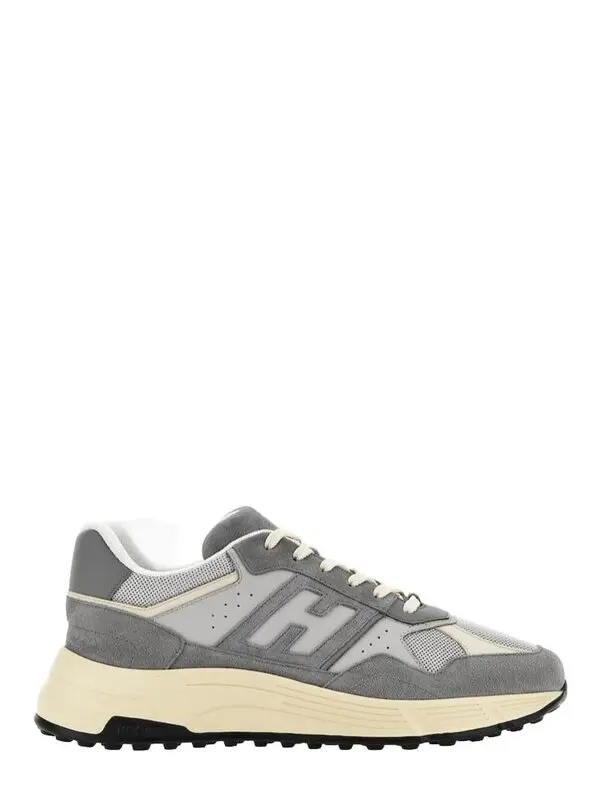 Hogan Hyperlight Side H Detailed Sneakers - Grey