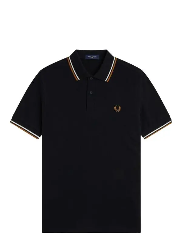 Fred Perry Short-sleeved Polo Shirt - Black