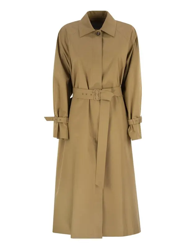 Max Mara Epoche Belted Coat - Green