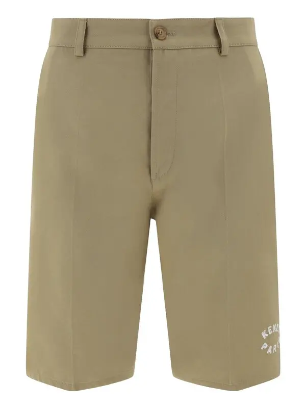 Kenzo Chino Shorts - Brown