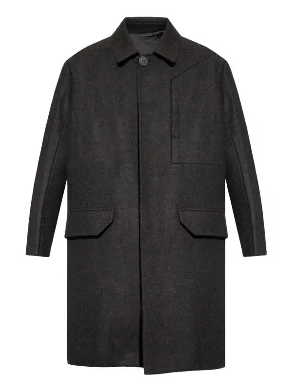 Rick Owens Jumbo Coat - Black