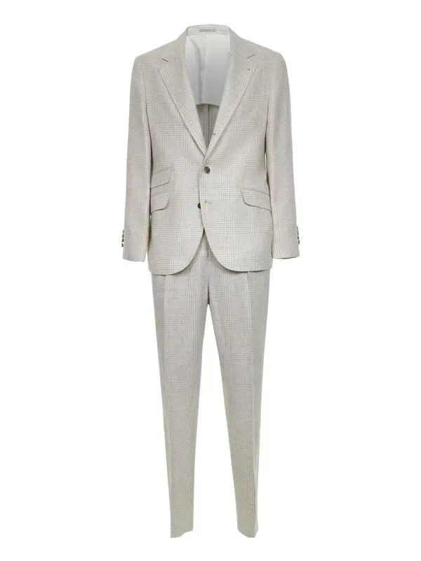 Brunello Cucinelli Single-breasted Suit - Gray