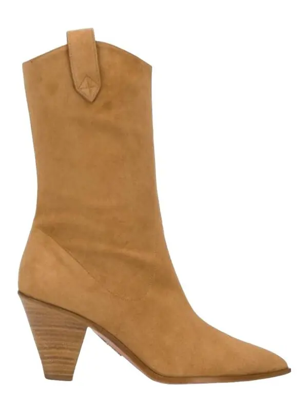 AQUAZZURA Saint Honore Bootie 70 - Brown