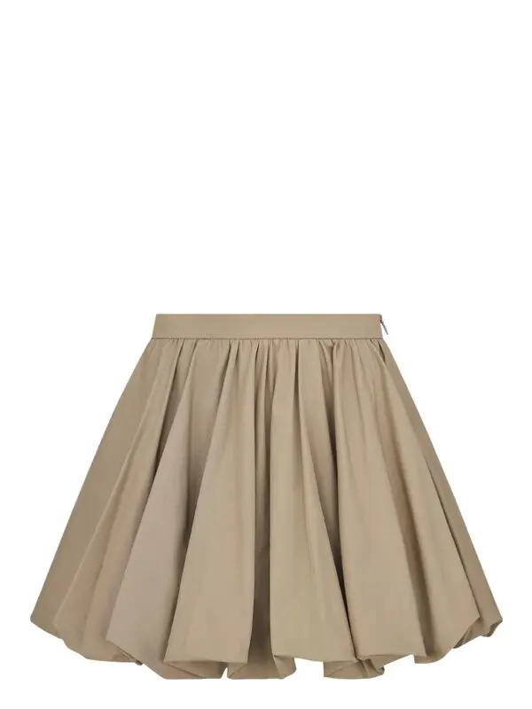 Dior Balloon Miniskirt - Olive