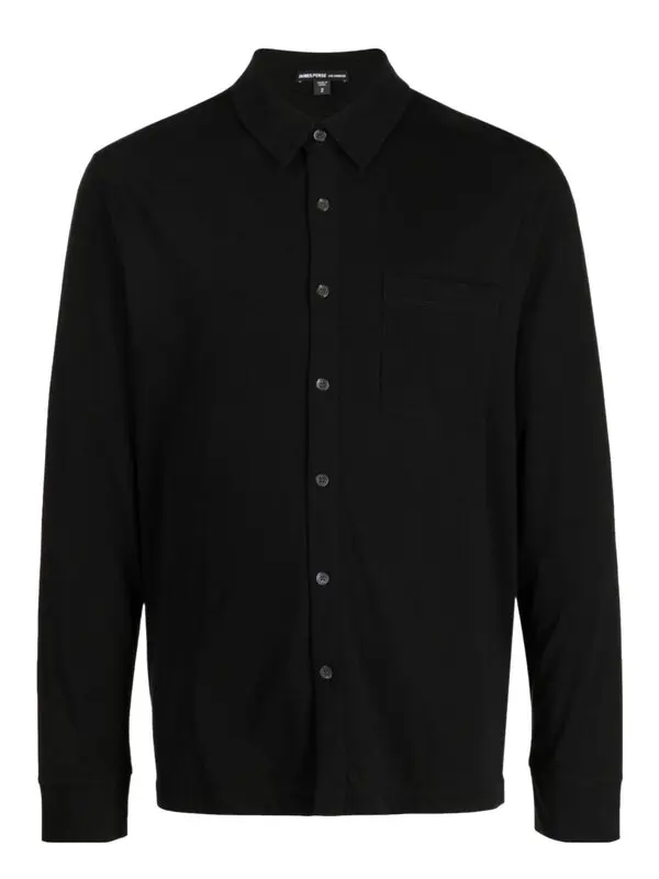 JAMES PERSE Long-sleeved Shirt - Black