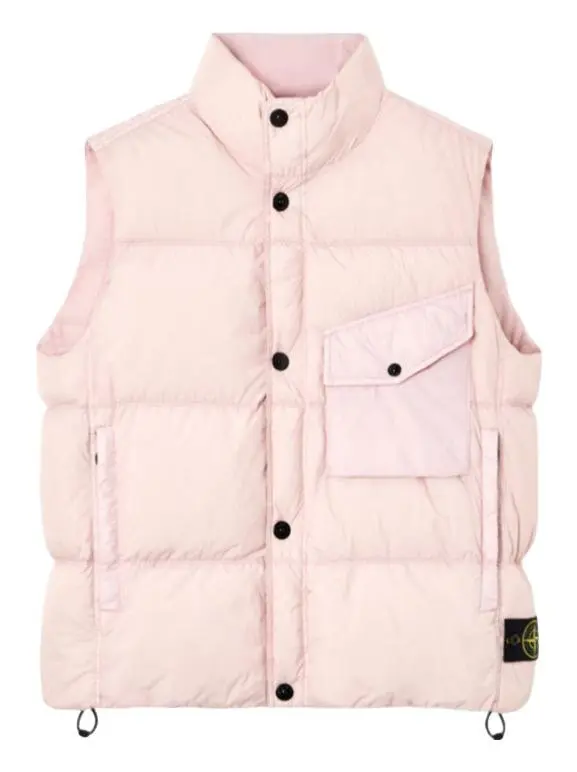 Stone Island Padded Down Vest - Pink