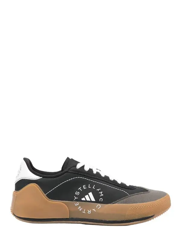 Adidas By Stella McCartney Court Boost Sneakers - Core Black/rubber Color/cloud White