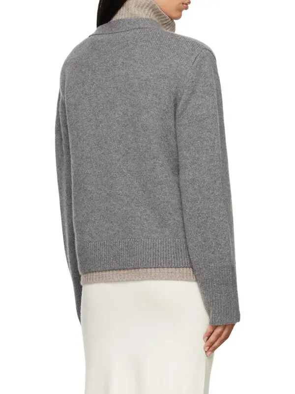 Arch4 Janelle Knitted Cardigan - Grey