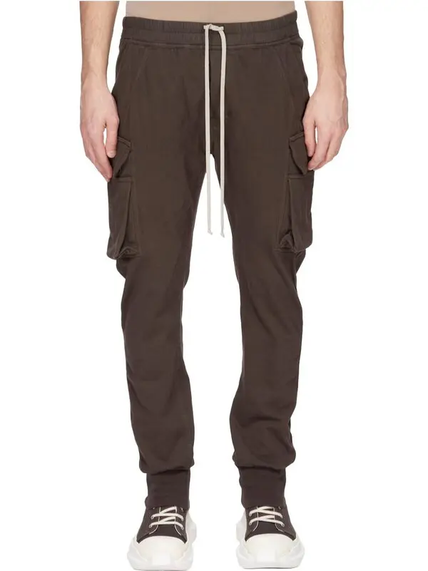 Rick Owens Mastodon Cut Pants - Brown