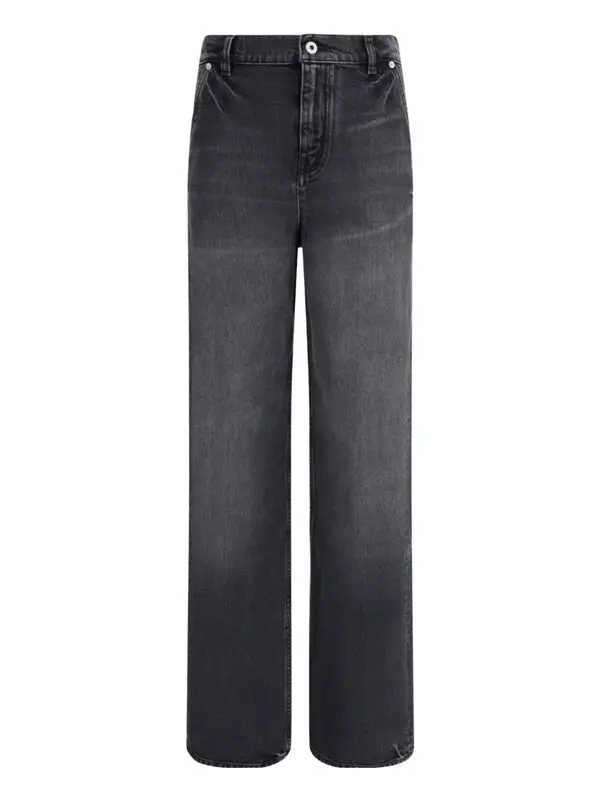 Kenzo Straight-leg Jeans - Black