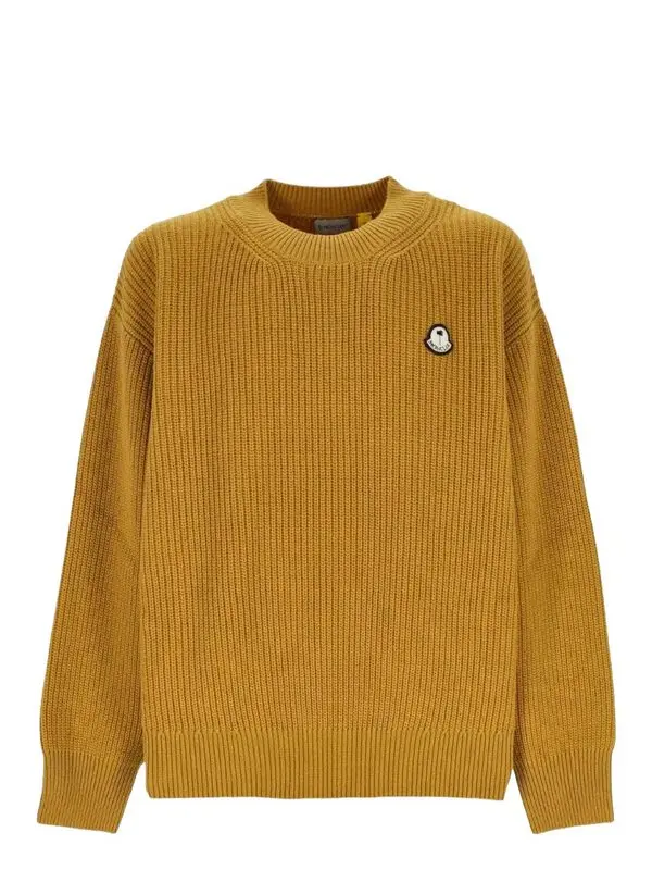 Moncler X Palm Angels Wool Jumper - Yellow