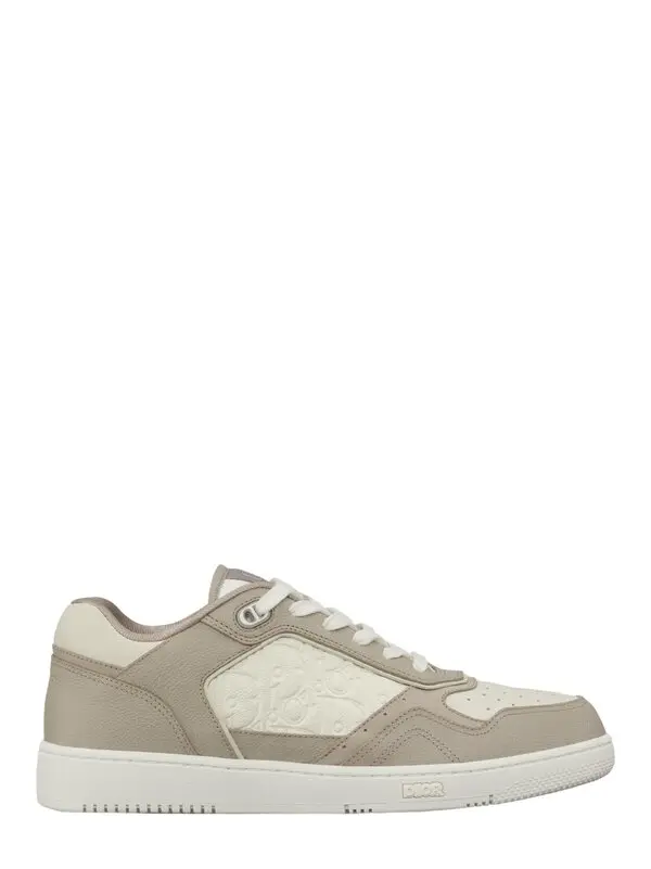 Dior B27 Uptown Low-top Sneakers - Beige And White