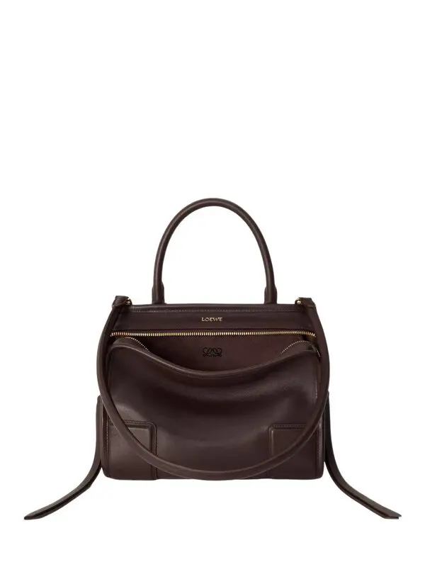 Loewe Amazona 180 Small Tote Bag - Chocolate-colored