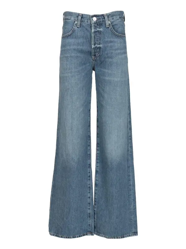 Citizens Of Humanity Wide Leg Jeans - Blue