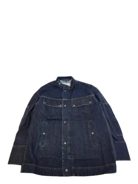 Dries Van Noten Long-sleeved Denim Jacket - Black