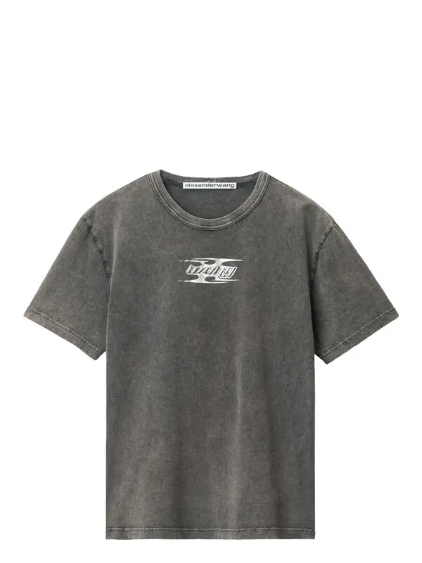 Alexander Wang Blade Logo T-shirt - Gradient Gray
