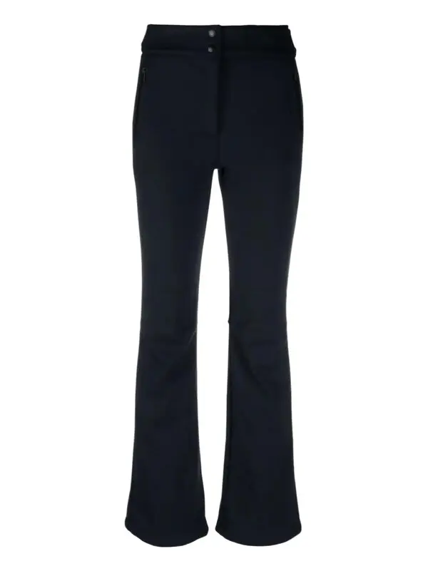 YVES SALOMON Button Detail Trousers - Black