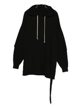 Rick Owens Tommy Hustler Hoodie - Black
