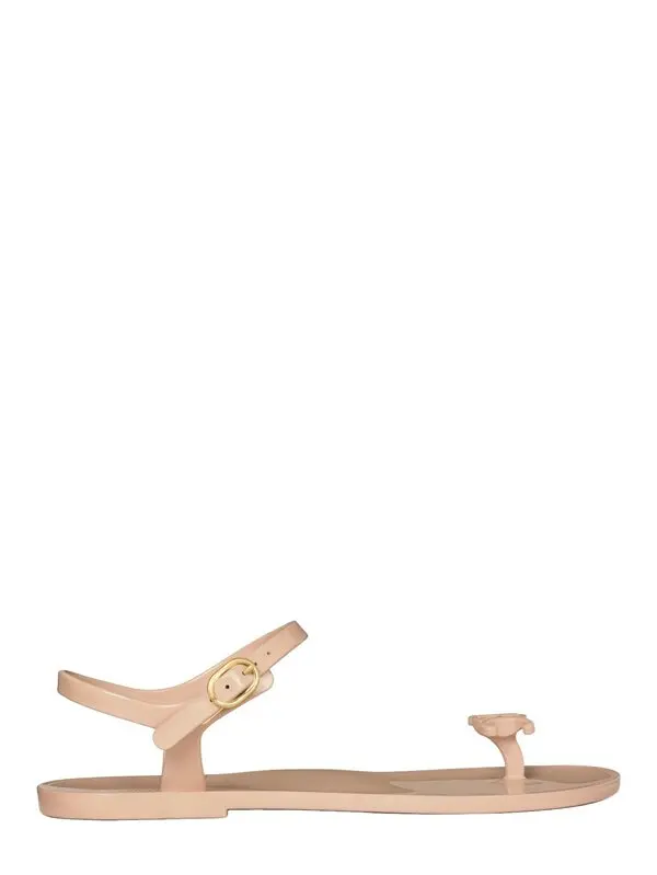 Celine Jelly Bay Sandal In Eco Certified Pvc With Triomphe Thong - Naked