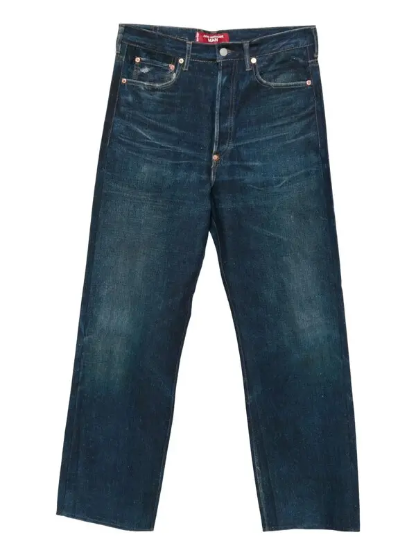 Junya Watanabe Belt Loop Jeans - Blue