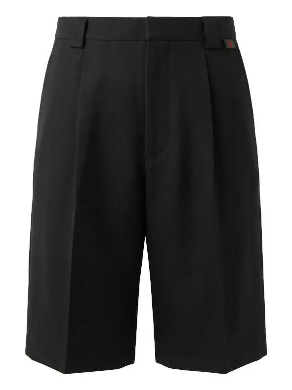 Gucci Pleated Shorts - Black