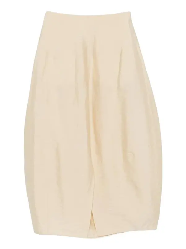 TOTEME Slit-detailed Midi Skirt - No