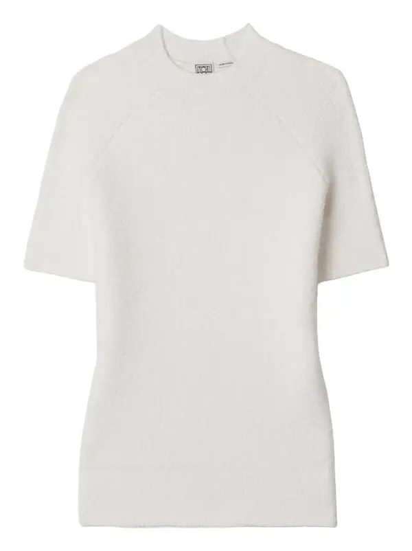 TOTEME Terry Knit T-shirt - White