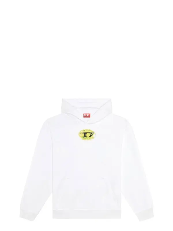 DIESEL® S-boxt-hood-k3 Hoodie - White