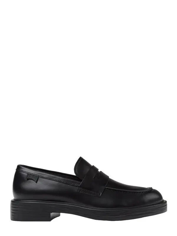 Camper Ortholite Round-toe Loafers - Black