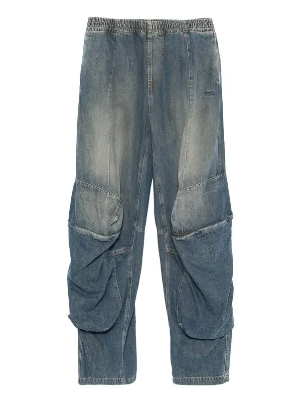 DIESEL® D-para Elasticated Waist Jeans - Denim