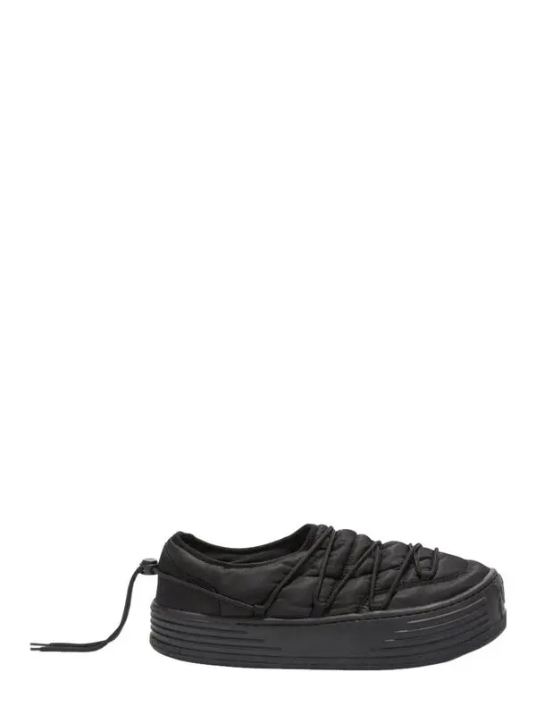 Palm Angels Snow Puffed Sneakers - Black