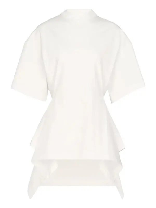 Alaïa Panelled T-shirt - White