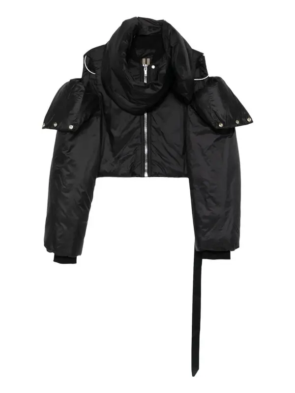 Rick Owens Convertible Jacket - Black