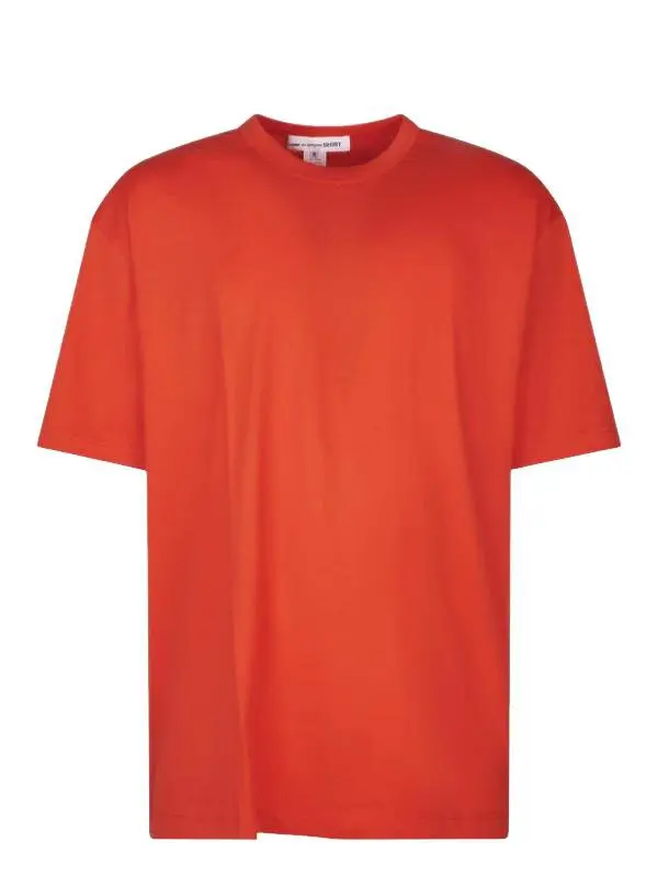 Comme Des Garçons Comme Des Garons Shirt Short Sleeved Crewneck T-shirt - Red