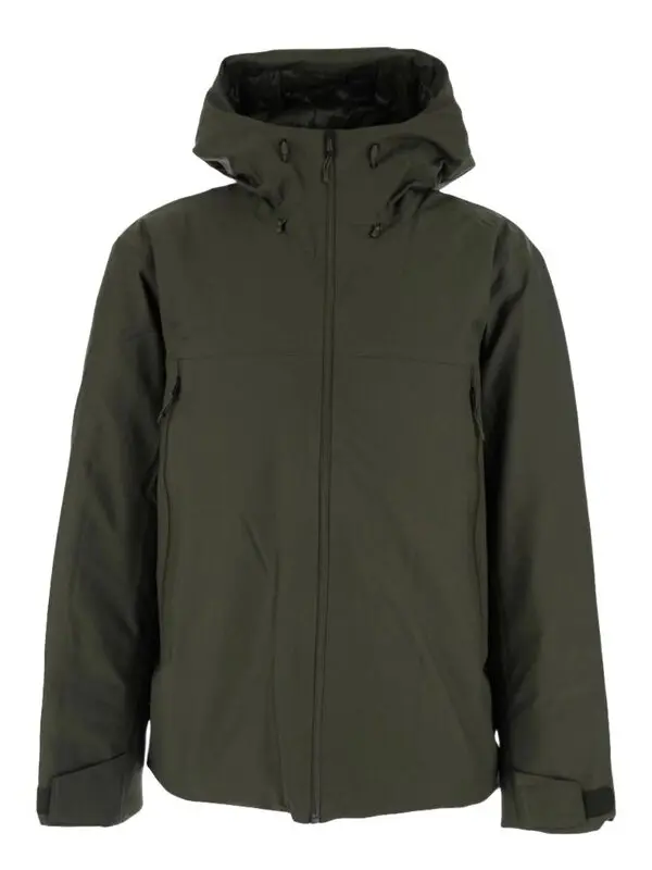 The North Face Range Down Hooded Jacket - Black