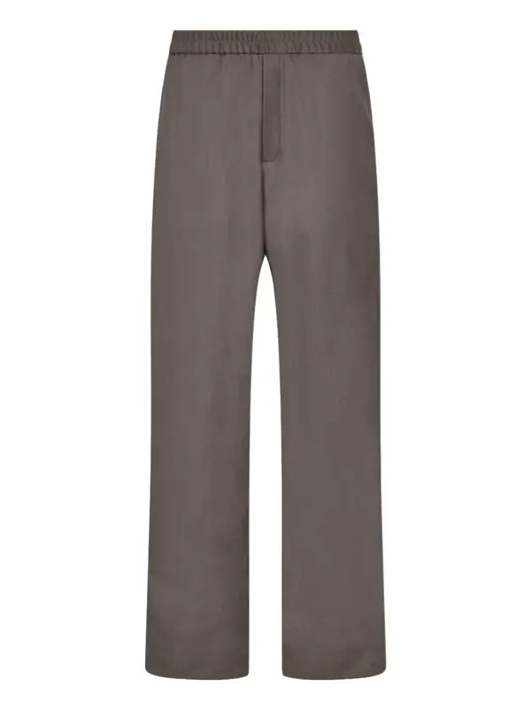 THE ROW Elasticated-waistband Ari Pants - Black