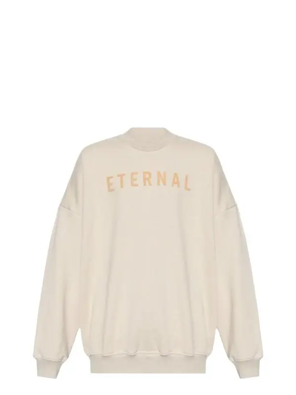 Fear Of God Printed Crewneck Sweatshirt - Nude