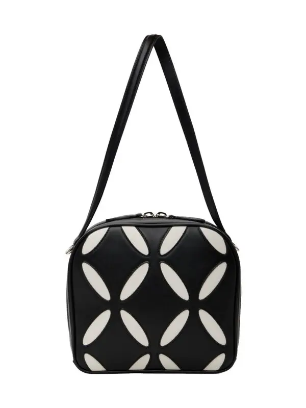 STEFAN COOKE Bowling" Handbag - Black/white
