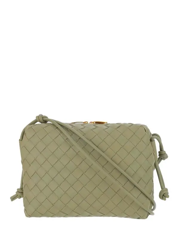 Bottega Veneta Small Loop Camera Bag - Travertine