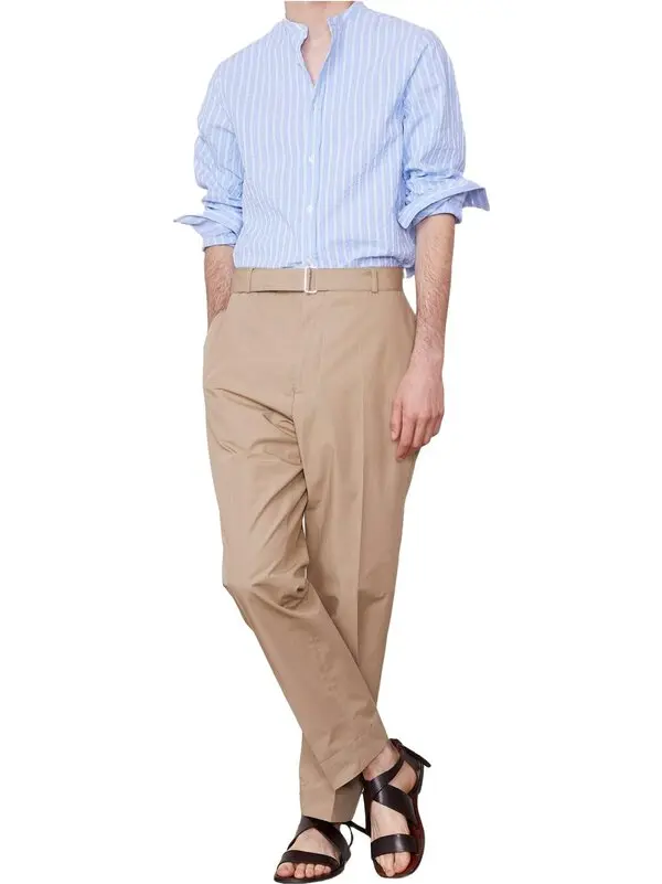 Officine Générale Mid-rise Tailored Pants - Nude