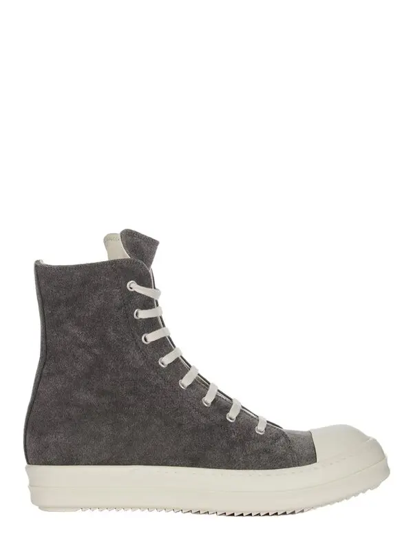 Rick Owens High Top Sneakers - Dust/milk/milk