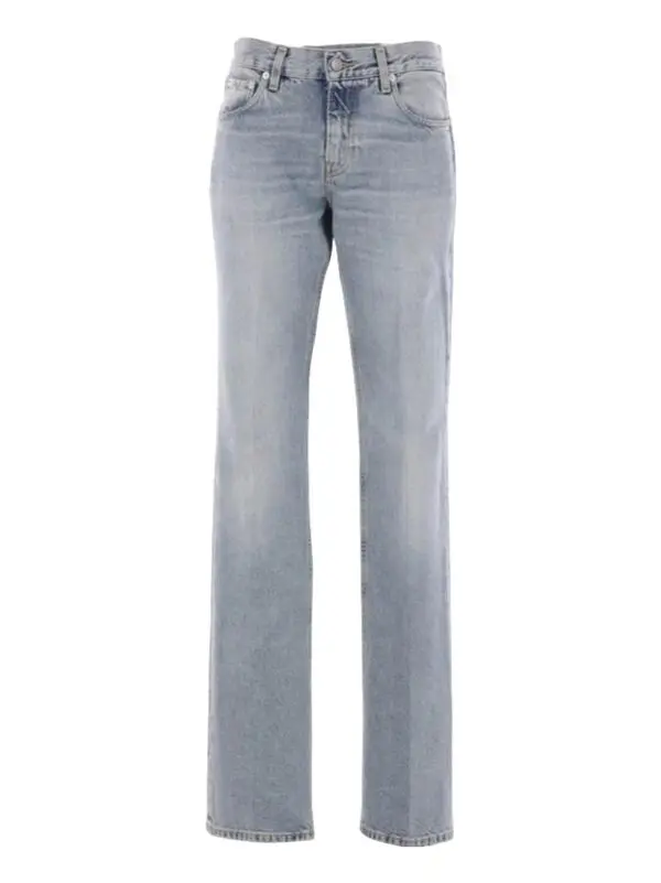 HAIKURE Cotton Five-pocket Jeans - Gray