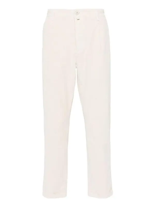 Jacob Cohen Pleat-detailed Trousers - Offwhite